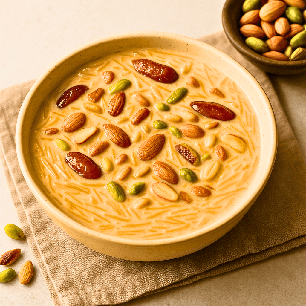Sheer Khurma Recipe for Eid Al-Fitr